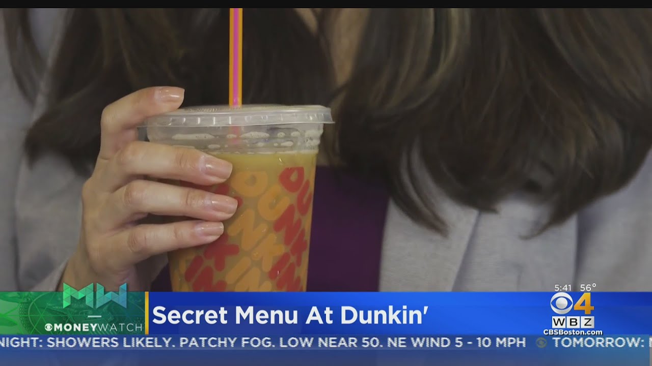 Secret Menu At Dunkin' Decoded?