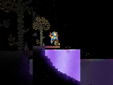 Throwing Stuff In The Shimmer - Spell Tome - Terraria #shorts