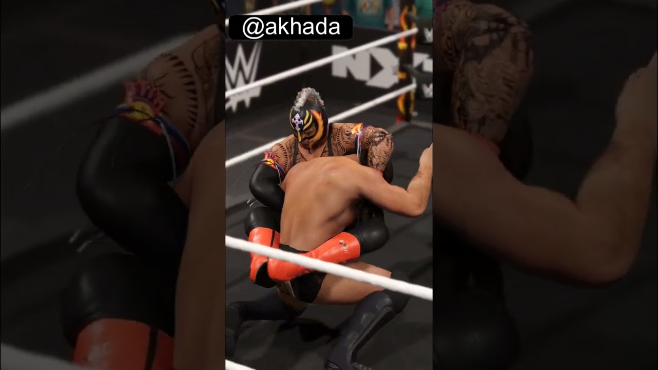 Ray mysterio pin try || akhada