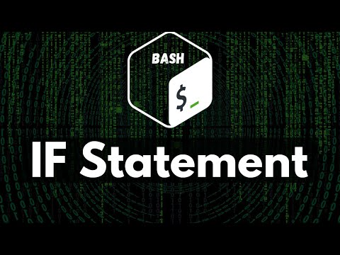 Bash if statement