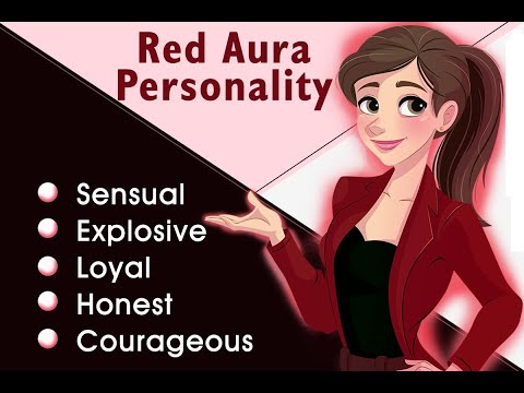 Red Aura Color Personality and Meaning