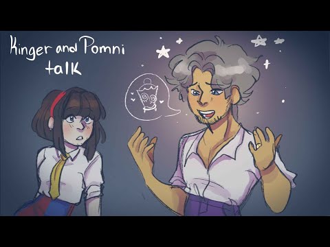 Kinger and Pomni talk [ TADC Human AU | Animatic ]