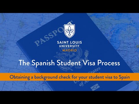 7 - Obtaining a background check for your student visa to Spain