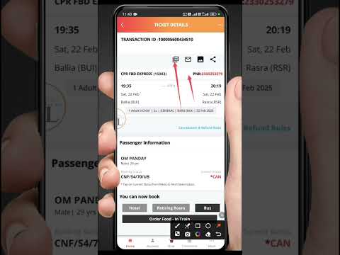 IRCTC se ticket download kaise kare #train #trains #railway #ticket #tickets #rail #railways