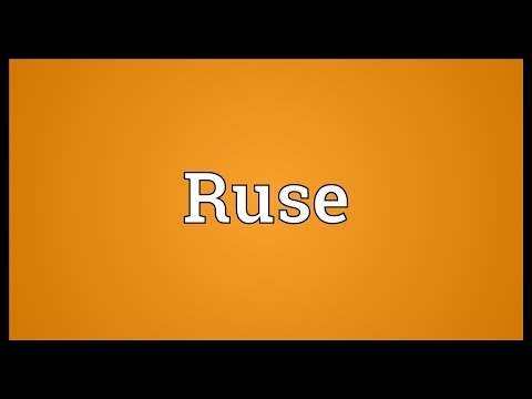 Ruse Meaning