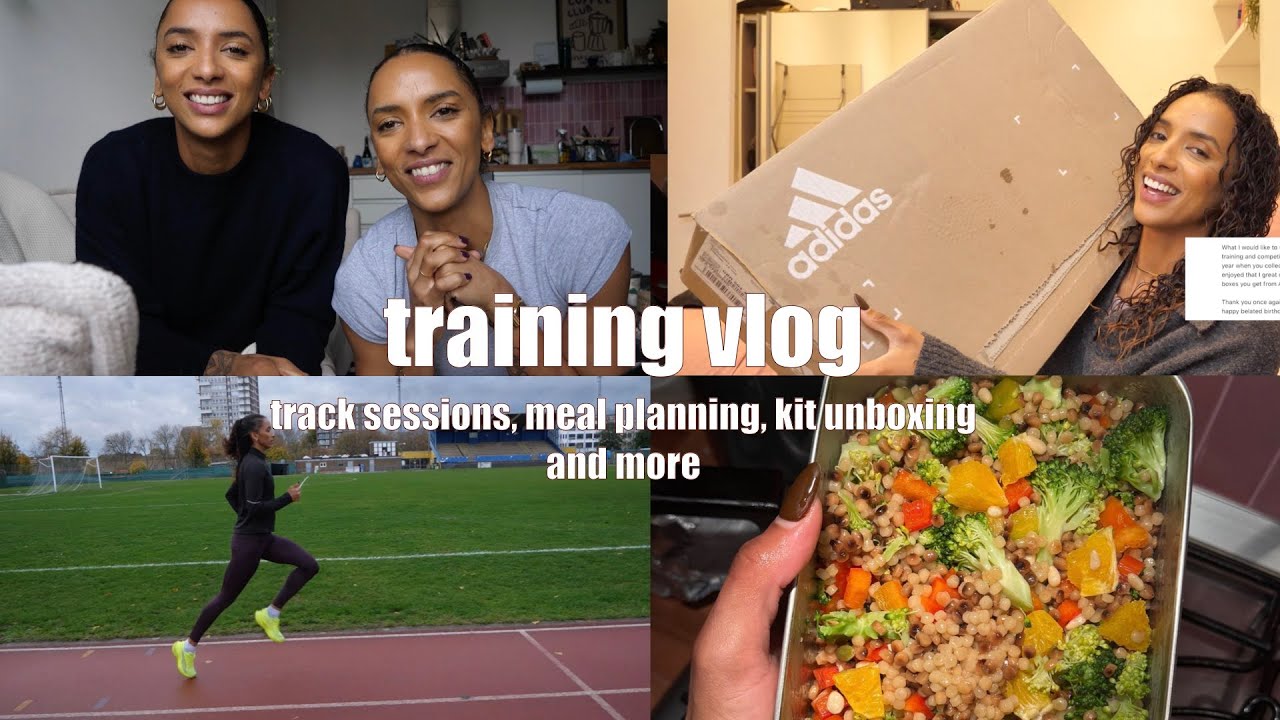 Training vlog: first week back: track sessions, meal planning, kit unboxing and more....
