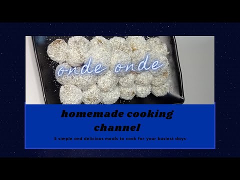 SWEET POTATOES ONDE ONDE RECIPE | RESEPI ONDEK ONDEK KELEDEK MANIS