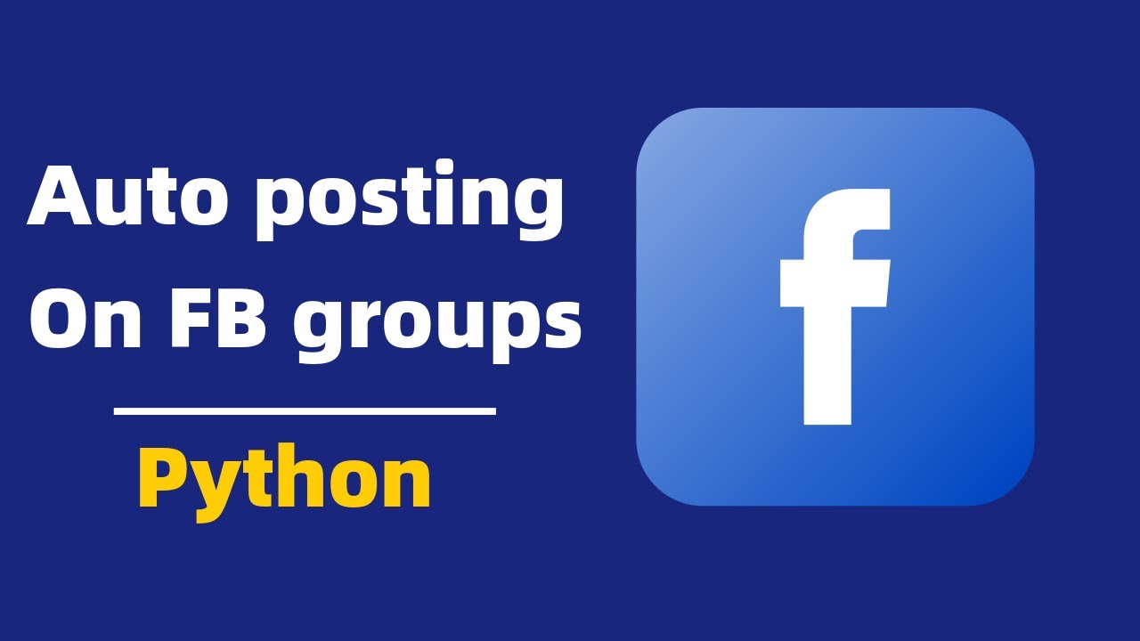 Testing my Auto post on facebook groups python application
