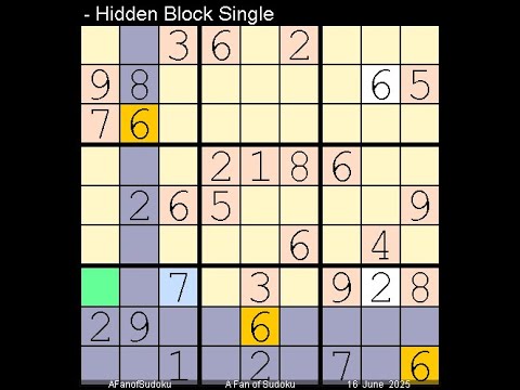 How to Solve The Globe and Mail Sudoku Hard 16 June, 2025