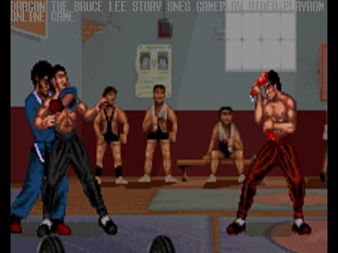 Dragon The Bruce Lee Story Gameplay SNES PlayRom Version