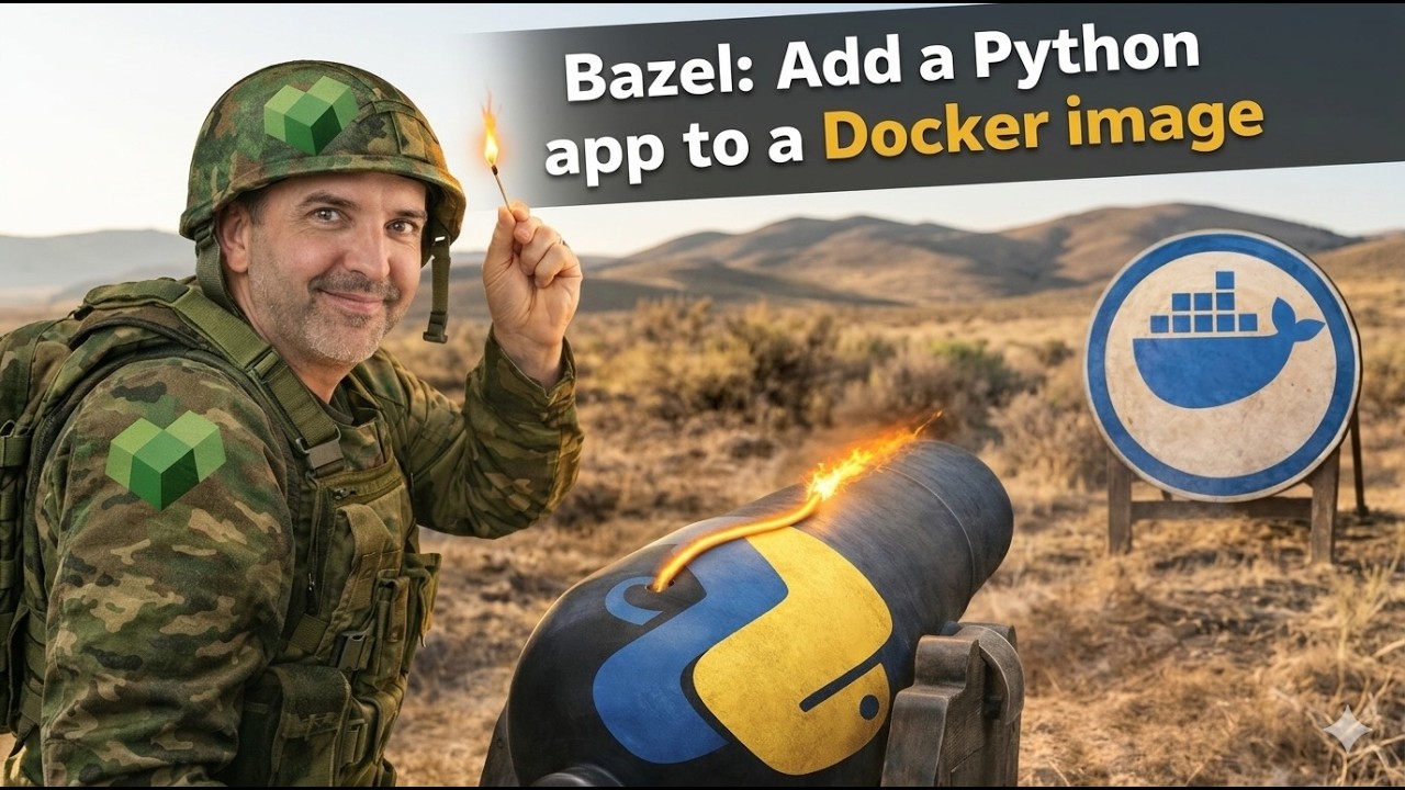 Bazel + Python Tutorial Part 4: Add a Python app to a Docker image