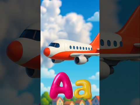 Aa is for Airplane ✈️ Nursery Rhymes #nurseryrhymes #airplane #educational