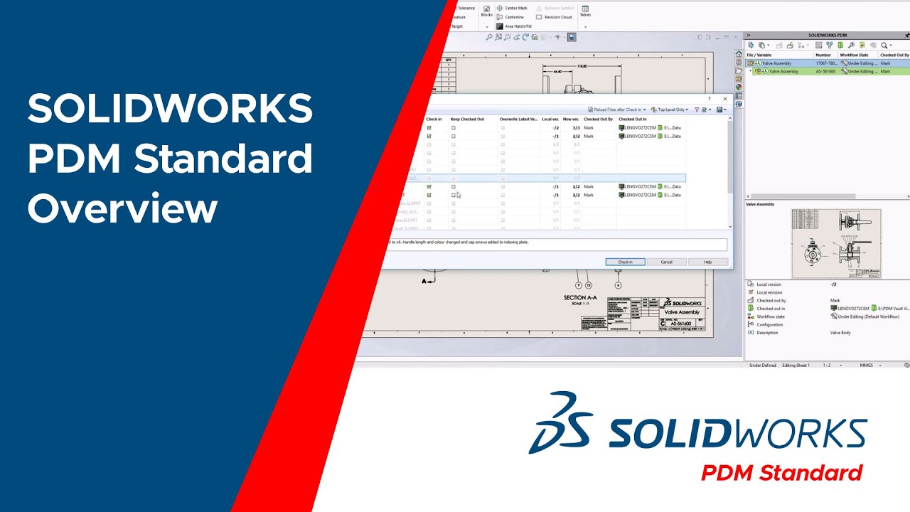 SOLIDWORKS PDM Standard Overview