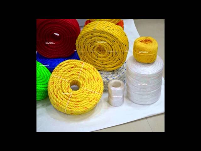 PP Fibrillated Ropes - Mono PP Fibrillated Rope Manufacturer from Ratlam