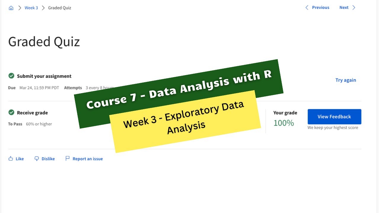 data analysis with r coursera week 3 quiz answers || IBM || theanswershome