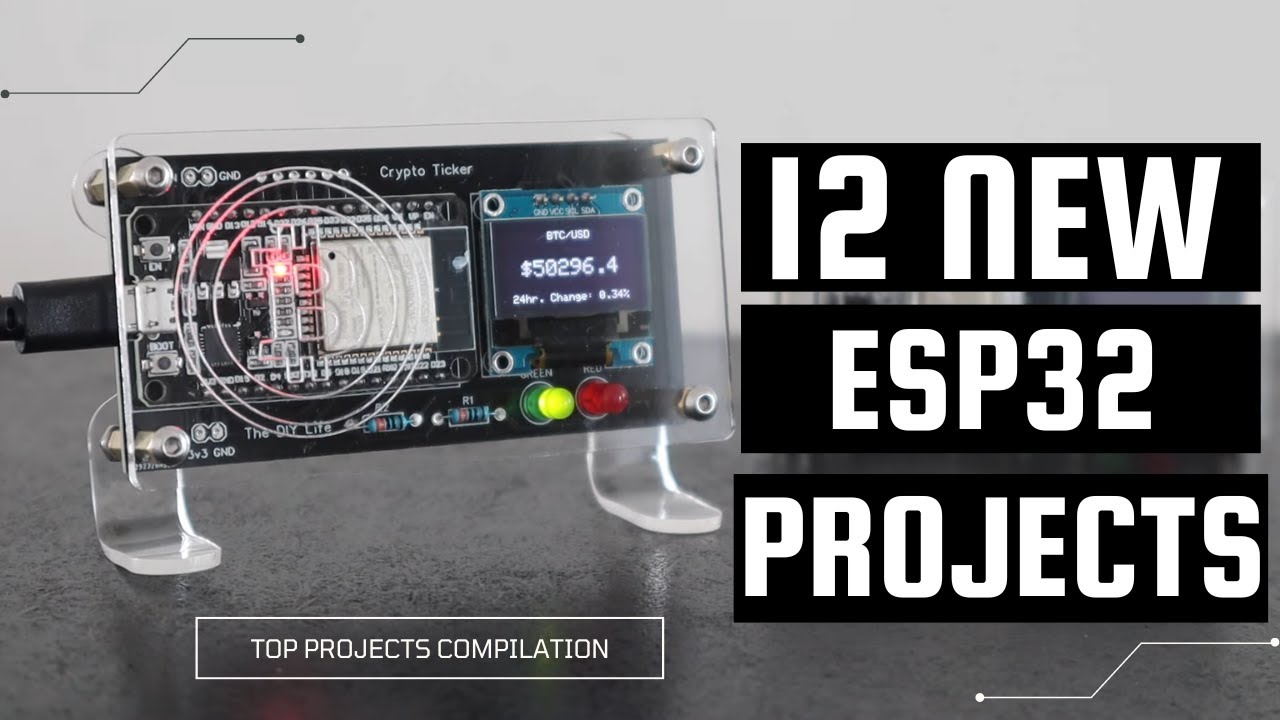 12 Useful & Interesting ESP32 Projects for Beginners!