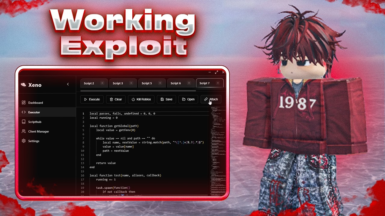 Roblox Executor XENO OP Web Free, No Key & ScriptHUB Exploit Working for Roblox 2026 [100% UNC]
