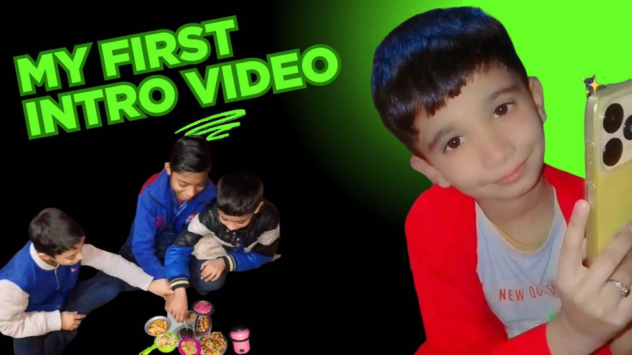 AH Gudda Vibes | First Vlog Ever 🎂 Introduction & Cousins Mini Party