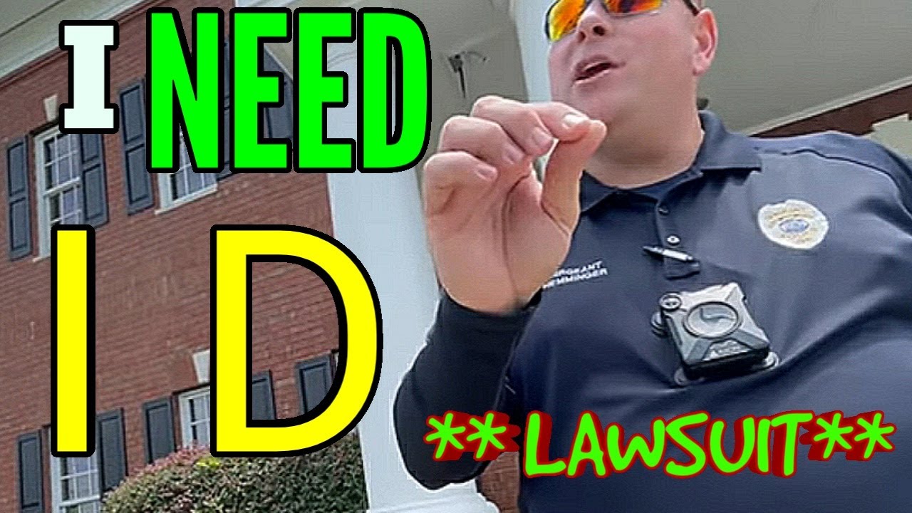 Cops want id for no reason get denied & violate law 1st amendment audit fail cop facing lawsuit