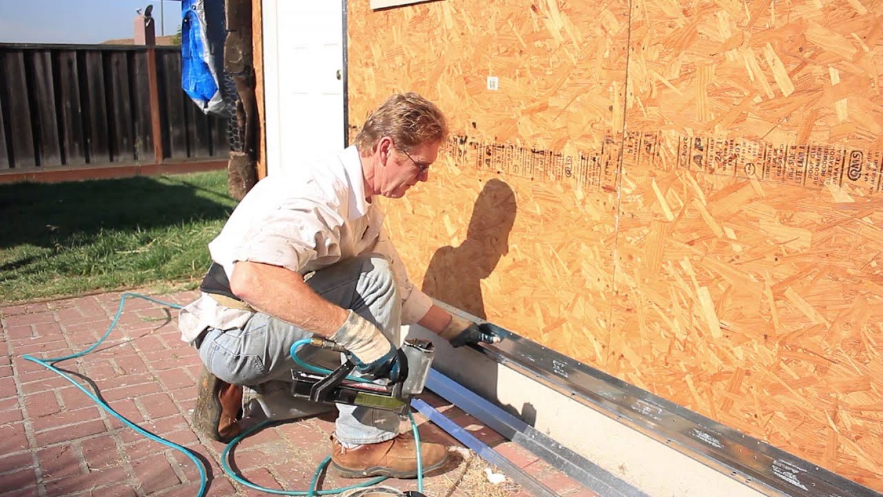 Proud foundation fix before stucco.