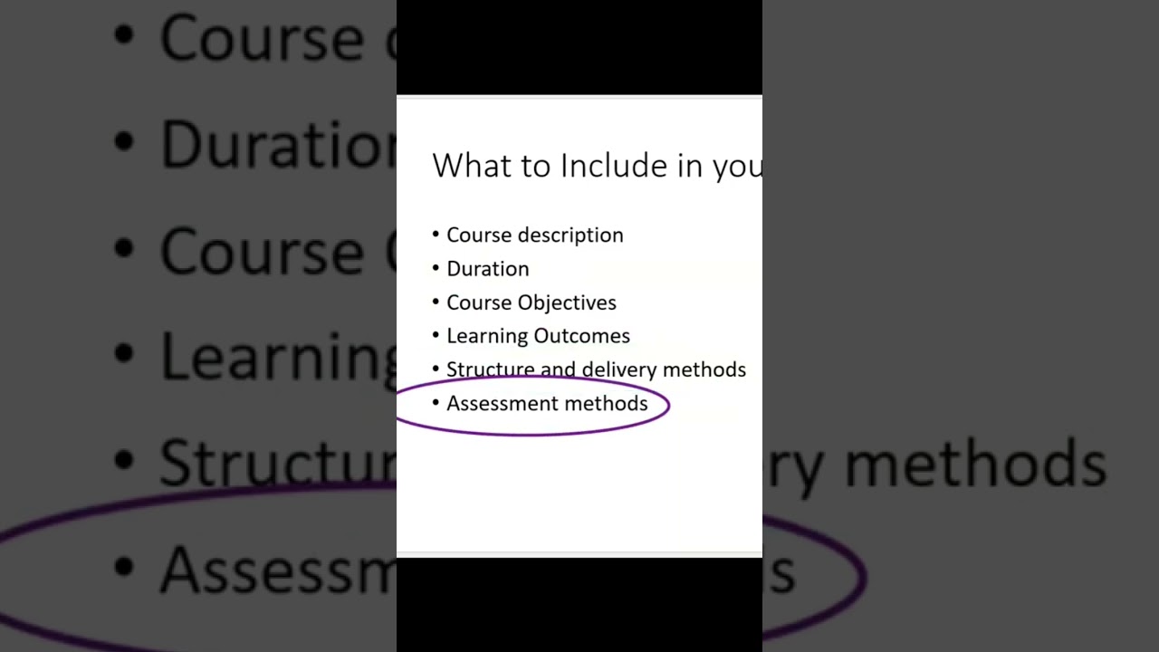 Creating a Course Outline in Storyboard