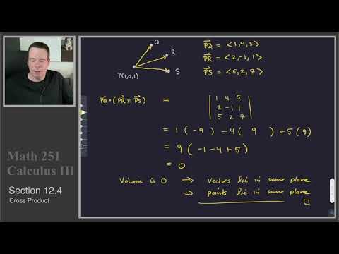 Math 251 - Section 12..4 - Cross Product (3 of 3)