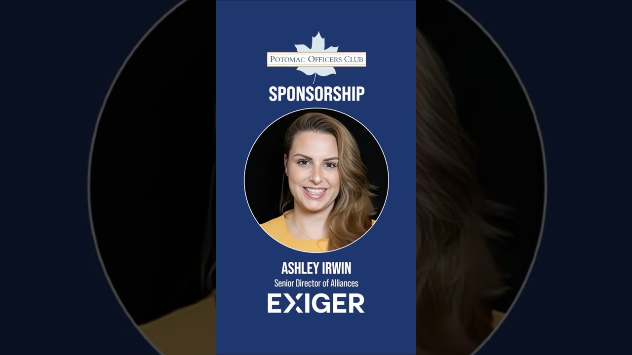 Ashley Irwin of Exiger on the Value of Potomac Officers Club Sponsorship