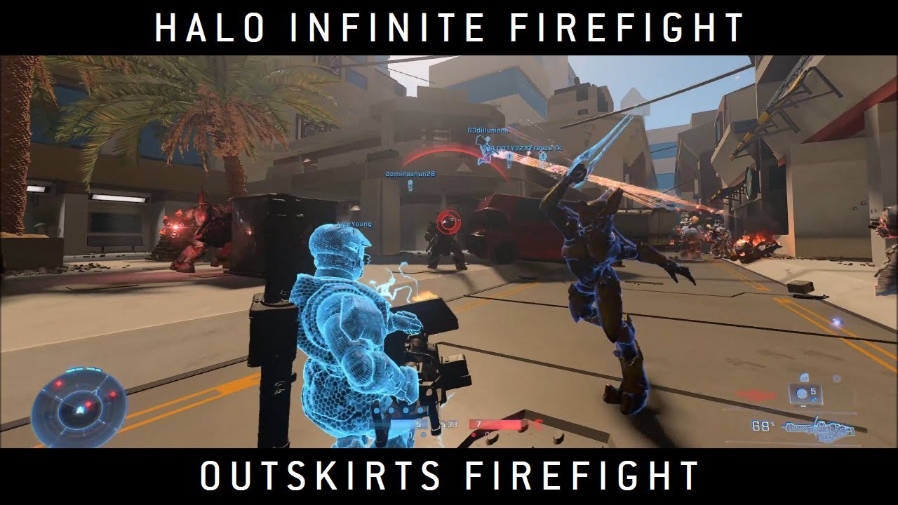 Halo Infinite Firefight - Outskirts Firefight