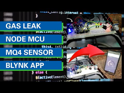 Gas Leak Sensor with NodeMCU and Blynk | Amplificast