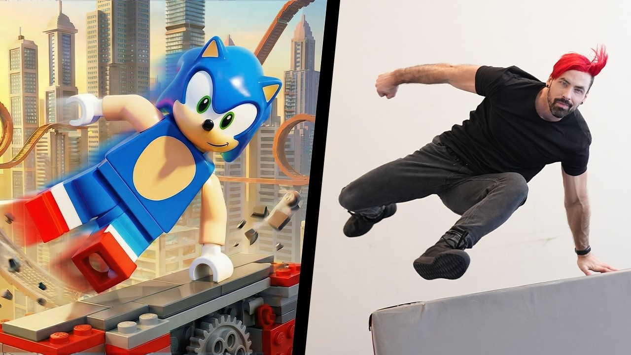 I Tried Stunts From The LEGO Movie IN REAL LIFE!