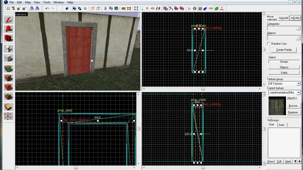 Hammer Tutorial - Ladders/Doors