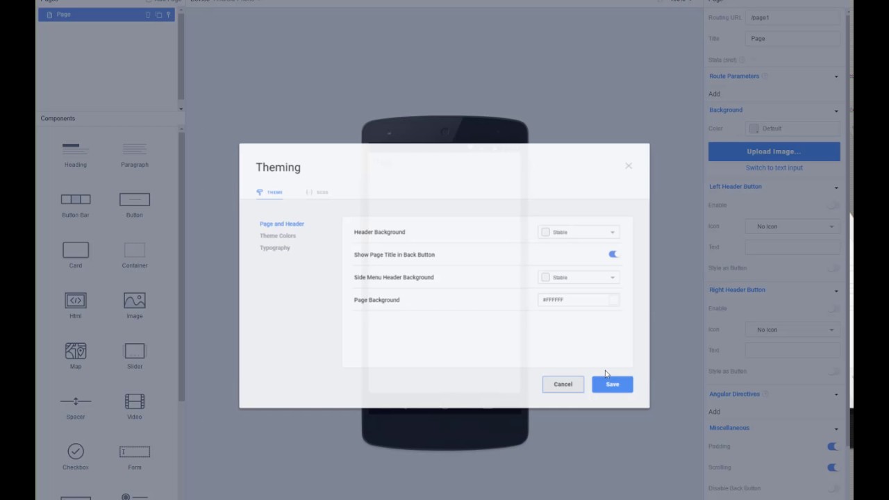 Ionic - My First App