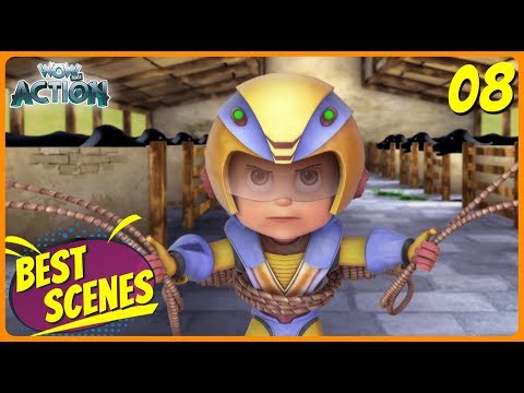 BEST SCENES of VIR THE ROBOT BOY | New Episode | Animated Series For Kids | #08 | WowKidz Action