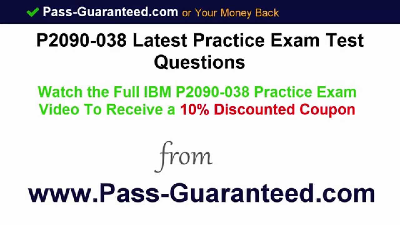 P2090-038 Exam Test Questions PDF Answers