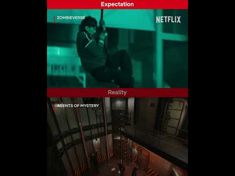 Expectation vs Reality - escaping cable ties & climbing ropes #Dex #AgentsOfMystery #Netflix