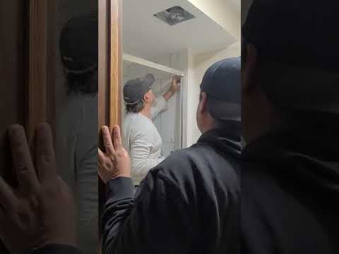 SHOWER GLASS DOOR INSTALLATION