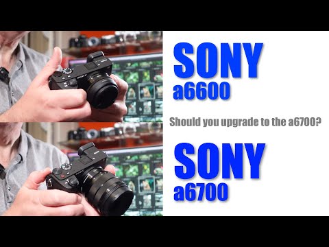 Sony A6700 vs A6600 (main differences) (ILCE6700)