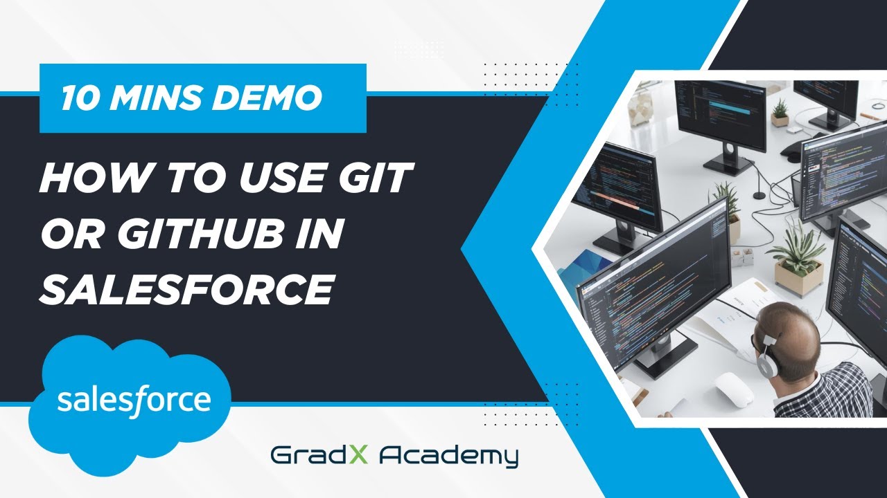 GitHub with Salesforce Explained | Git & Version Control for Salesforce Developers (one-by-one Demo)