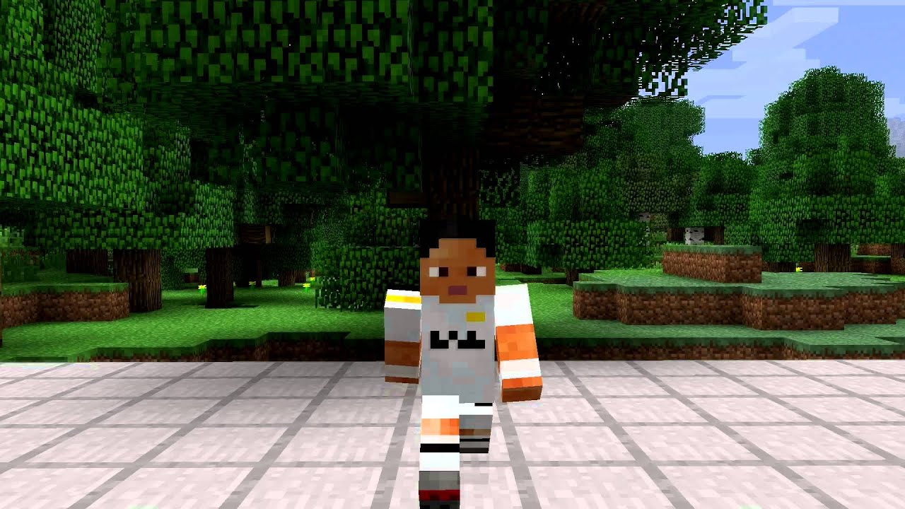 Christiano Ronaldo Minecraft Skin Spotlight