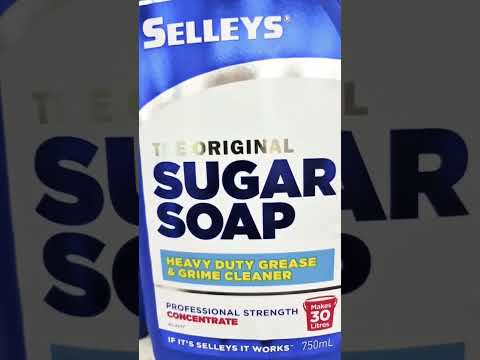 What Sugar Soap Grease Do?🧼