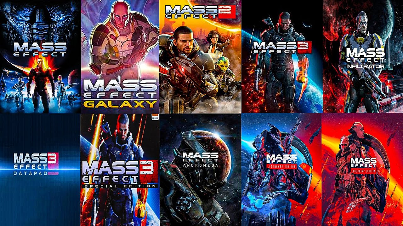 The Evolution of MASS EFFECT Games (2007-2021)
