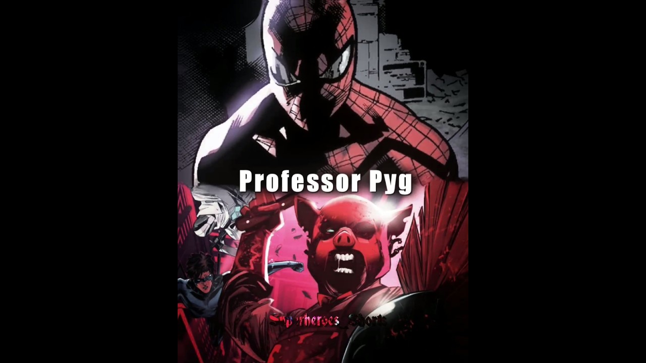 Spiderman vs Batman's Villains (comics based)