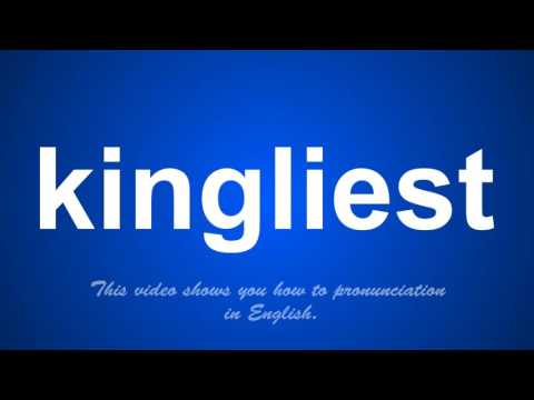 the correct pronunciation of kinkajous in English.