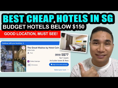 CHEAP HOTELS IN SINGAPORE 2025 | BEST AFFORDABLE HOTELS SINGAPORE 2025