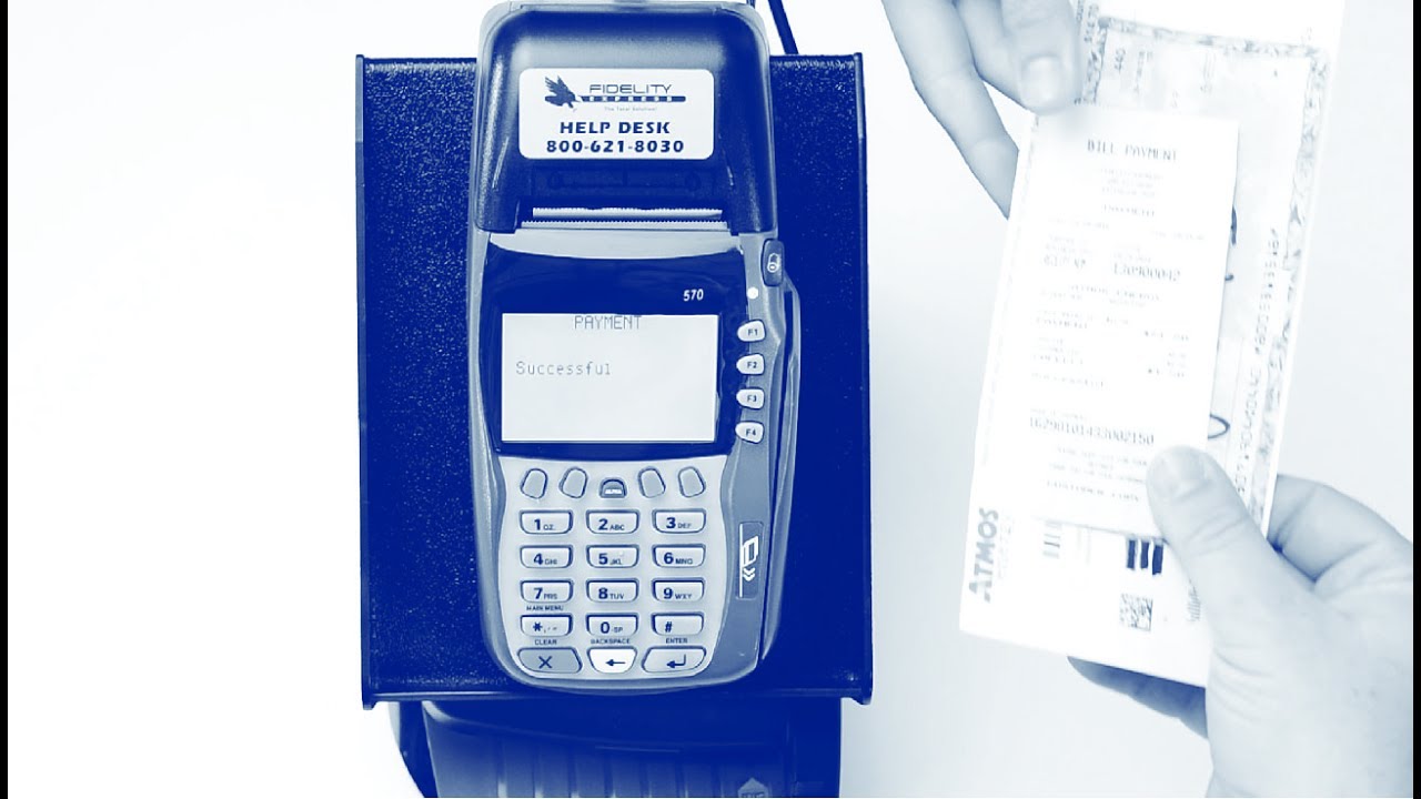 Processing a Bill Payment with a Personal Check