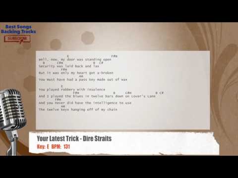 🎙 Your Latest Trick - Dire Straits Vocal Backing Track with chords and lyrics