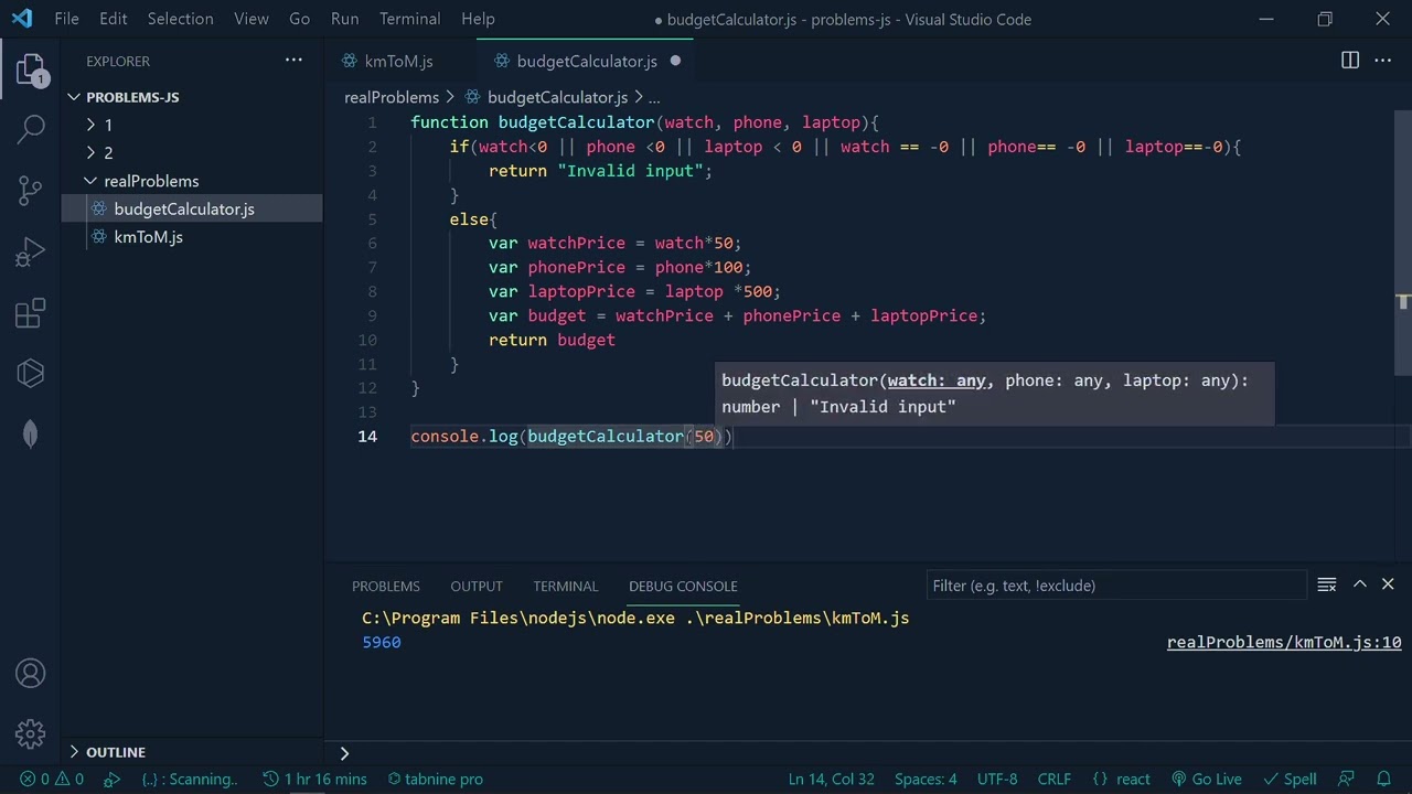 Real Life Problem Solving using JavaScript Part 2