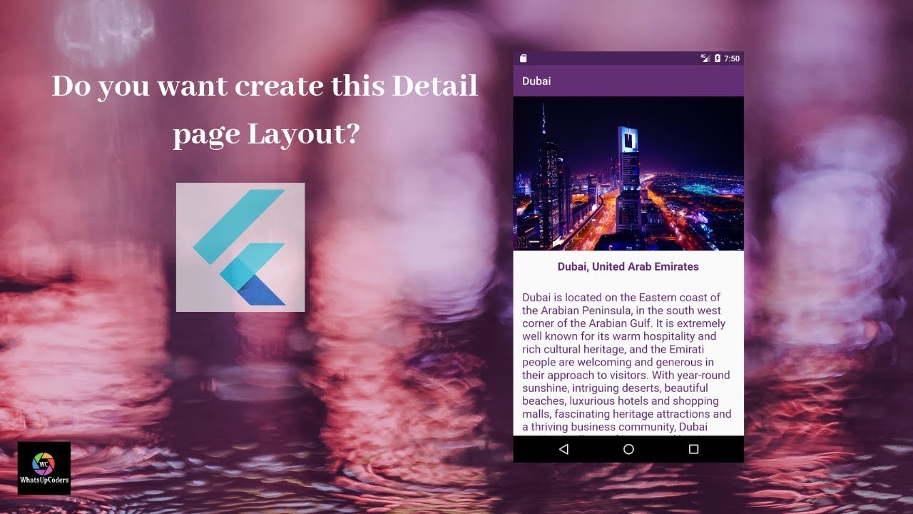 Flutter Tutorial  - Flutter Basic Layouts