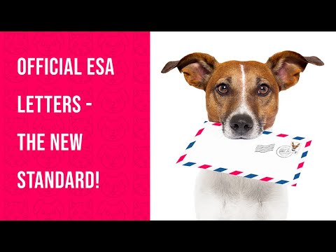Emotional Support Animal Letter | myesadoctor.com