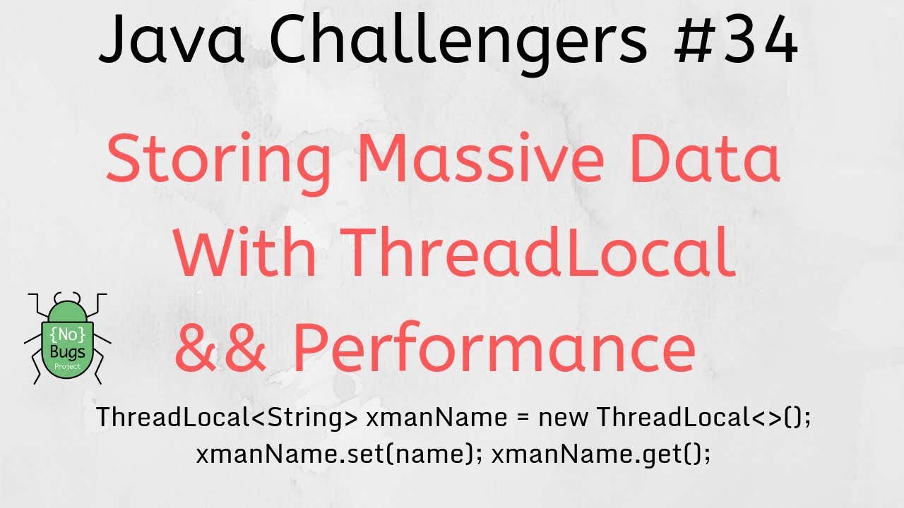 Java Challengers #34 - ThreadLocal, join, start, Thread